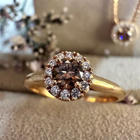 Chocolate Gold Wedding Rings