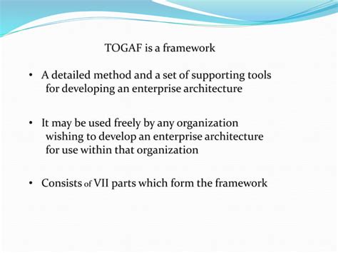 Introduce Togaf In Your Organization Sample Ppt
