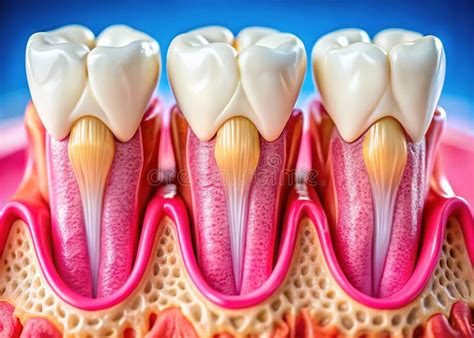 A Detailed Look At Healthy Teeth Roots Gums And Periodontal Tissue