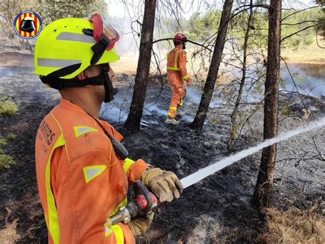 Controlado El Incendio De Vegetación De Oliva Actualidad Cadena Ser