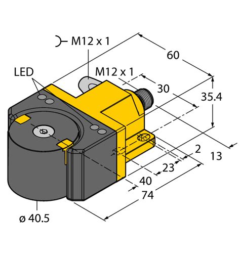 Inductive Angle Sensor With Canopen Interface