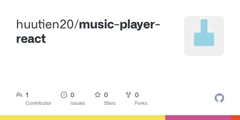 Github Huutien20music Player React