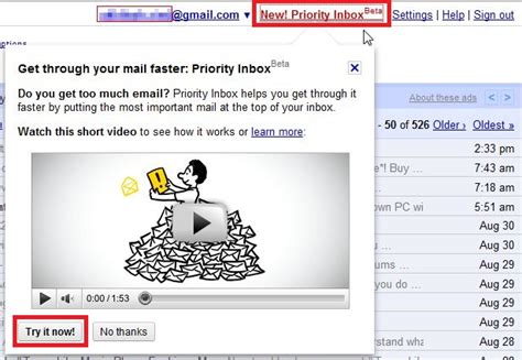 How To Enable Priority Inbox In Gmail I Have A PC I Have A PC