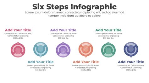Premium Vector Flowchart Infographic With 6 Steps Or Options Business Template For Presentation