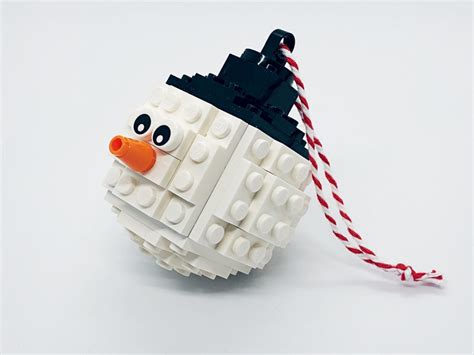 Build Your Own Lego Snowman Whats That Lego
