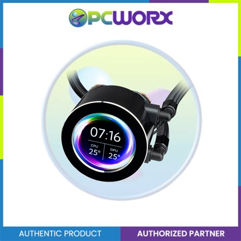 Tecware Eclipse 240 360 Argb Lcd Aio Cpu Cooler White Black Pcworx