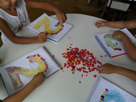 Escola De Ed Infantil Jacy Kühn Salamoni Atividade De Colagem E