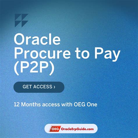 On Linkedin [oracle Procure To Pay Cloud] P2p Course Is Now Included In Oeg…