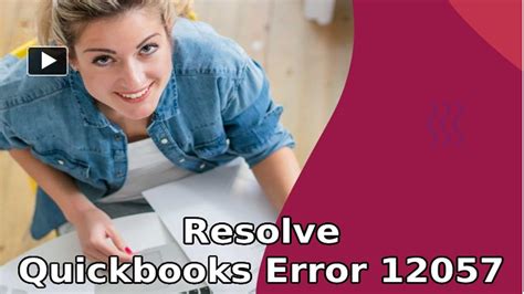 Quickbooks Error 12057 Presentation Free To Download