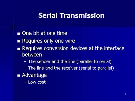 Disadvantages Of Serial Transmission And Parallel Sanbpo