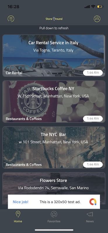 Storesaround Ios Universal Store Finder App Template Swift By Cubycode
