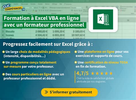 Formation Excel VBA PDF Les Meilleurs Documents Gratuits