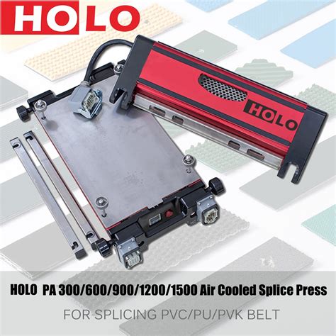 Portable Fast Finger Joint Conveyor Belt Splice Press Machine For Pvc
