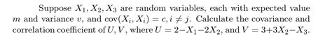 solved suppose x1 x2 x3 are random variables each with