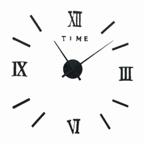 Diy 무소음 아트 로마숫자 벽시계 실버 에누리 가격비교