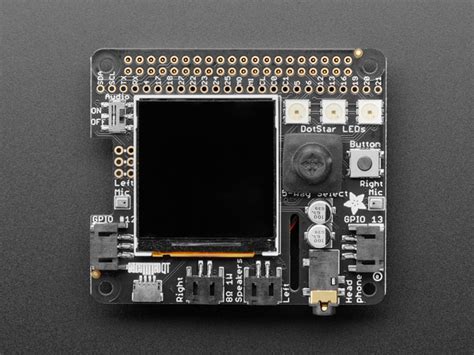 Adafruit Braincraft Hat Machine Learning For Raspberry Pi 4 Id 4374