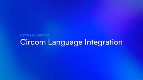 Circom Integration Anonymous Credentials Protocol Update