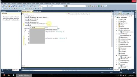 ASP NET How To Show A MessageBox In ASP NET Using C Programming YouTube