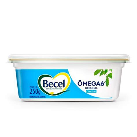 Margarina Becel Original Com Sal 250g Supermercados Casa Do Sabão