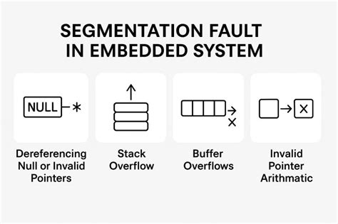 Segmentation Faults In Embedded Systems Often Stem From Memory Access Violations And They Can