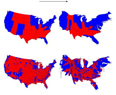 Election Maps Are Telling You Big Lies About Small Things Washington Post