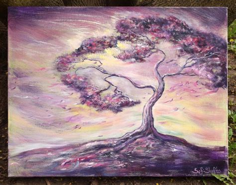 Tree Of Life Painting Original Tree Artwork Acrylic Canvas Art Etsy