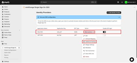 Shopify Single Sign On Redirect Url After Login