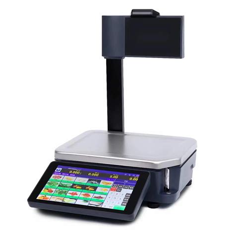 Ai Recognize Scale Barcode Label Printing Scale 30kg Electronic