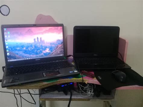 Here S My Dual Laptop Setup Info In The Comments R Laptops