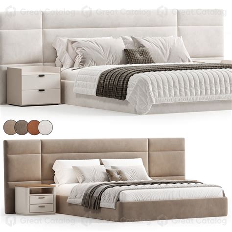 Bed And Bedside Tables Wayne Enterprises 3d Model Greatcatalog 73827