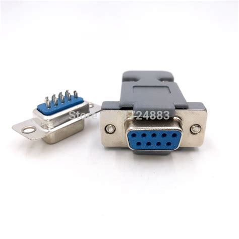 Db9 Serial Adapter Connector Plug D Type Rs232 Com Grandado