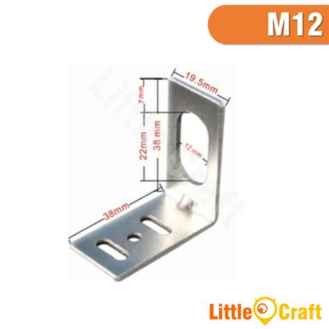 Inductive Capacitive Proximity Sensor Metal Mounting Bracket M8 M12