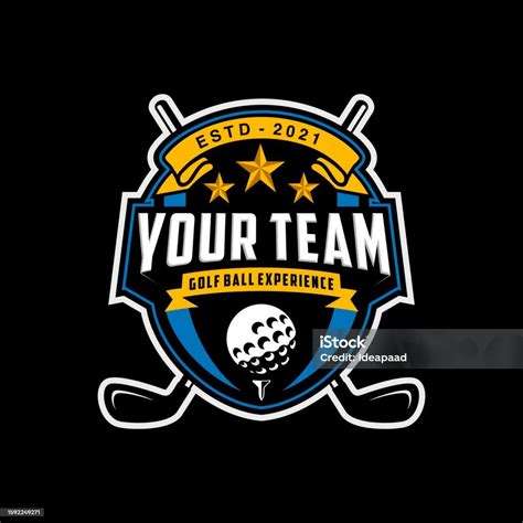 골프 클럽을 위한 현대 직업적인 골프 템플렛 로고 디자인 Championship에 대한 스톡 벡터 아트 및 기타 이미지 Championship 경쟁 골프 Istock