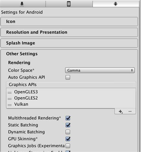 Unity 20193为移动vr设备提供vulkan支持 技术专栏 Unity官方开发者社区