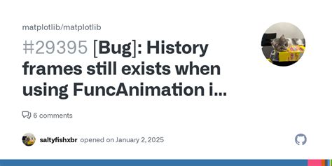 Bug History Frames Still Exists When Using Funcanimation In Macos