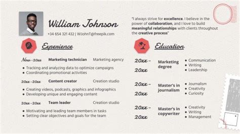 Letter Style Portfolio Presentation