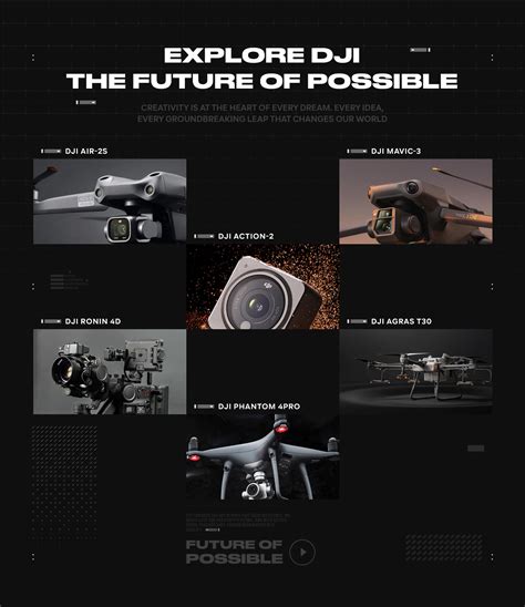 DJI UI UX Web Mobile Concepts On Behance