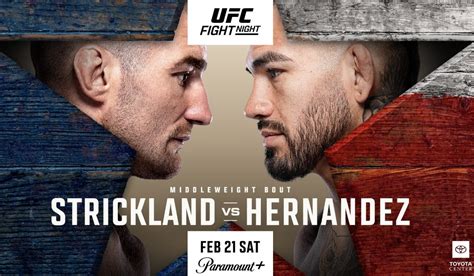 Ufc Houston ‘strickland Vs Hernandez Live Results And Highlights