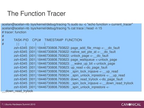 debugging linux kernel by ftrace ppt download