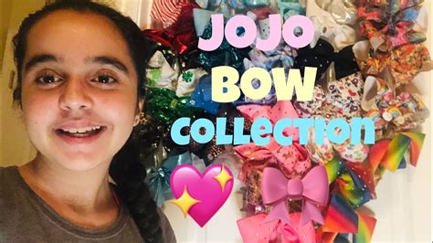 🎀jojo Bow Collection 💖 Over 30 Bows Youtube