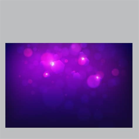 Premium Vector City Lights At Night Bokeh Soft Light Abstract