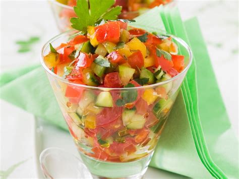 Paprikasalat Mit Gurke Rezept Eat Smarter
