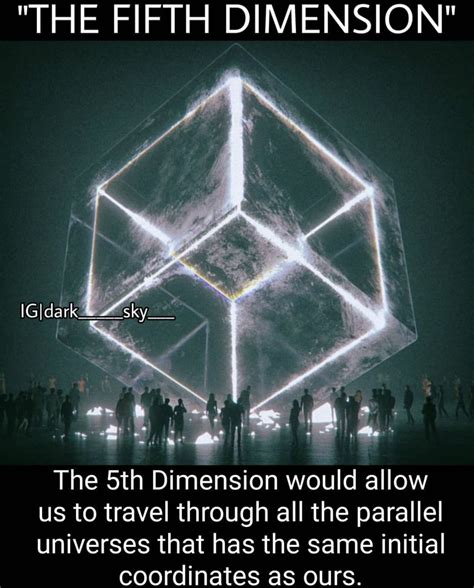 Advertisement For The Fifth Dimensional Cube Cube Of Space Meaning