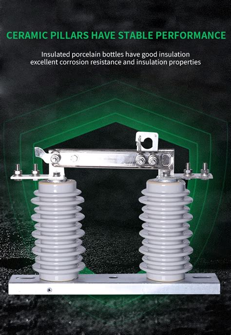 Outdoor Ac High Voltage Switch Isolator 3 Phase Power Isolator Switch 1250a Disconnect Switches