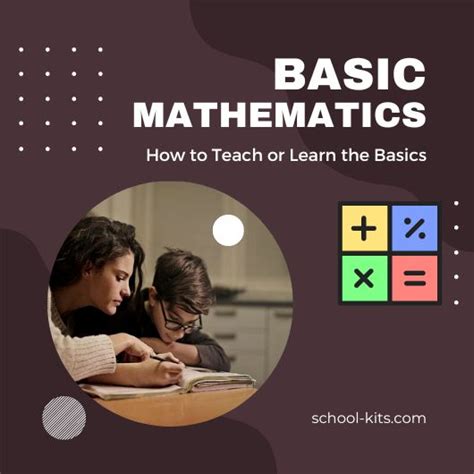 Teaching Basic Mathematics School Kits