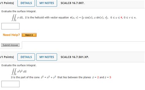 Solved Evaluate The Surface Integral ∬syds S Is ﻿the