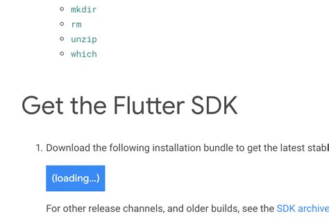 MacOS Install Page Issue Issue Flutter Website GitHub