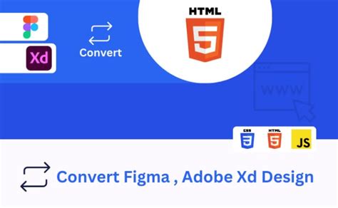 convert adobe xd and figma to html website design by scriptboostertm