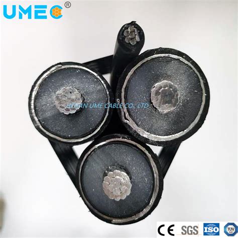 Electric Mv Overhead Stranded Compacted Circular Aac Acsr Aluminum Conductor Xlpe Insulated Abc