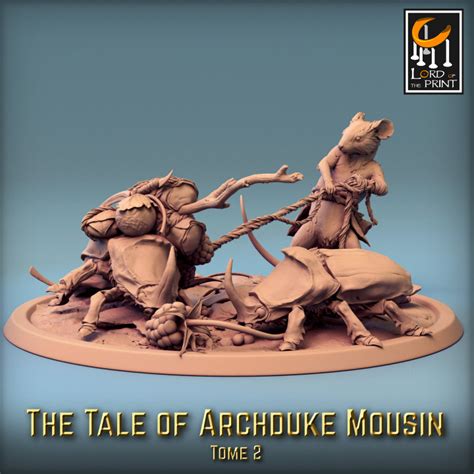 3d Printable Pack Mousin Mouse By Rescale Miniatures